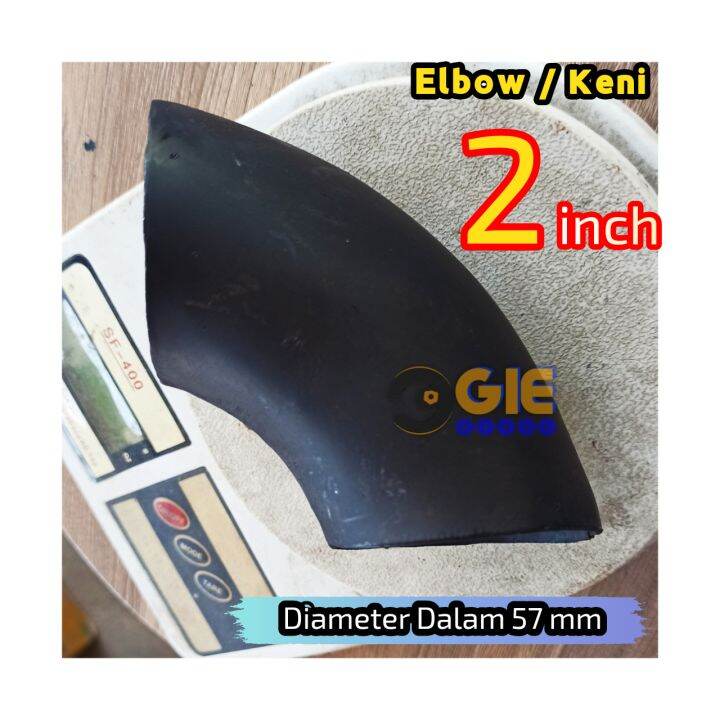 Elbow Keni Elbo besi pipa 2 inch in Ornamen Pagar dan Tralis besi tempa ...