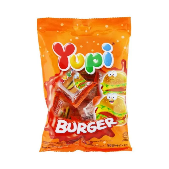 Yupi Gummy Candy Mini Burger 96g | Lazada