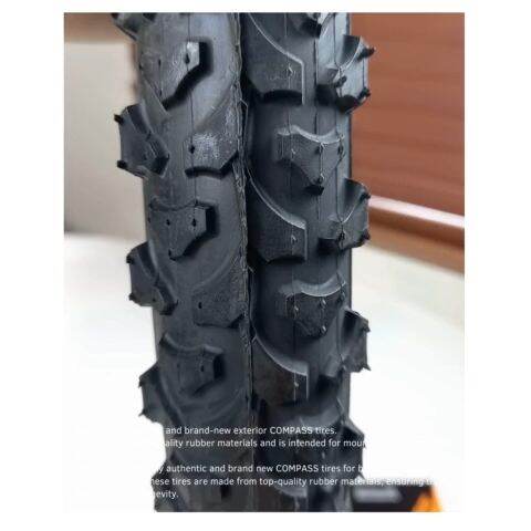 COMPASS 26 X 1.95 P130A BICYCLE TIRES | EXTERIOR FOR MOUNTAIN BIKE ...