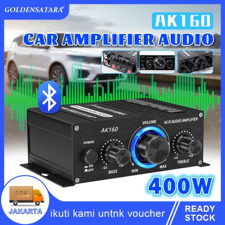 Mobil Hifi Power Amplifier AK160 / Audio Subwoofer Speaker / Stereo ...