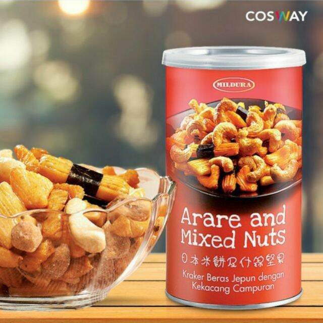 COSWAY-Mildura Arare and Mixed Nuts (delightful selection of japanese ...