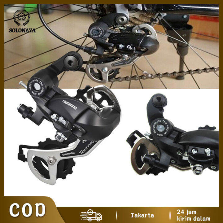 RD Sepeda 6 7 8 Speed Pemindah Operan Gear Gigi Sepeda Gunung MTB Long ...