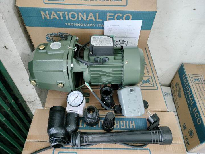 pompa jet pump national eco dp255a 250 watt pompa air sumur dalam ...