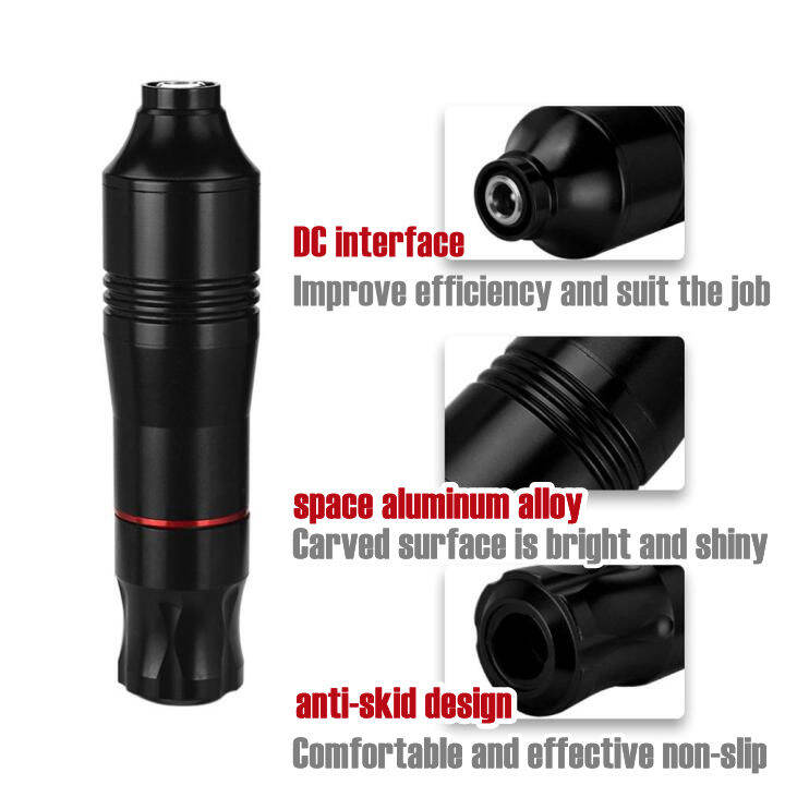 Motor Tattoo Machine Wireless Rotary Pen Ergonomic Machine Body for ...