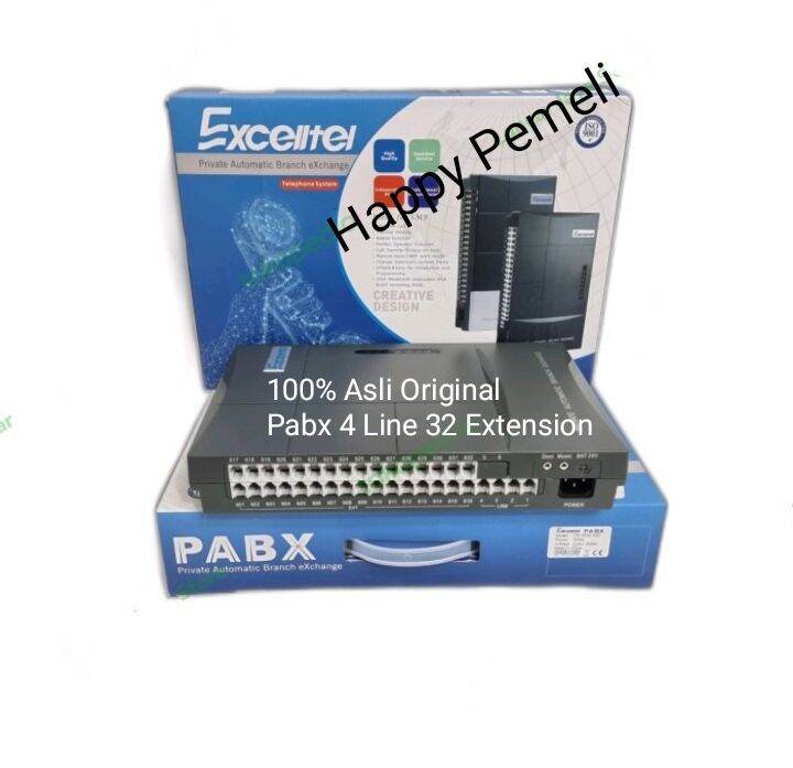PABX 4 LINE 32 EXTENSION/PABX Excelltel CS 432 (Kap 4 Line 32 Ext ...