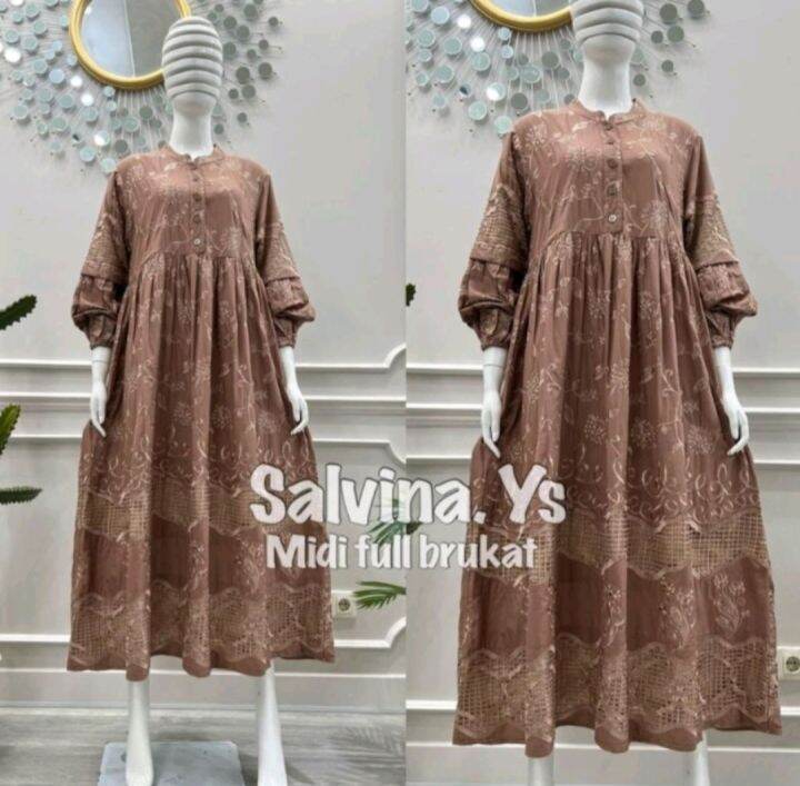 MIDI Dress By SALVINA Ys New | Lazada Indonesia