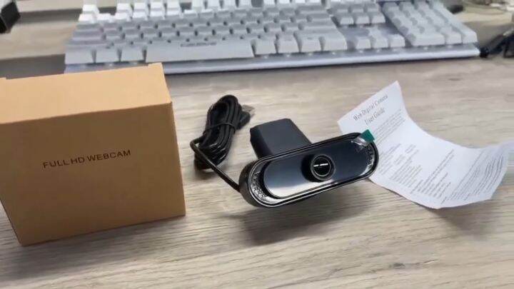 PIPO 2K Webcam 1080P HD USB Web Camera with Mic for PC Laptop Online ...