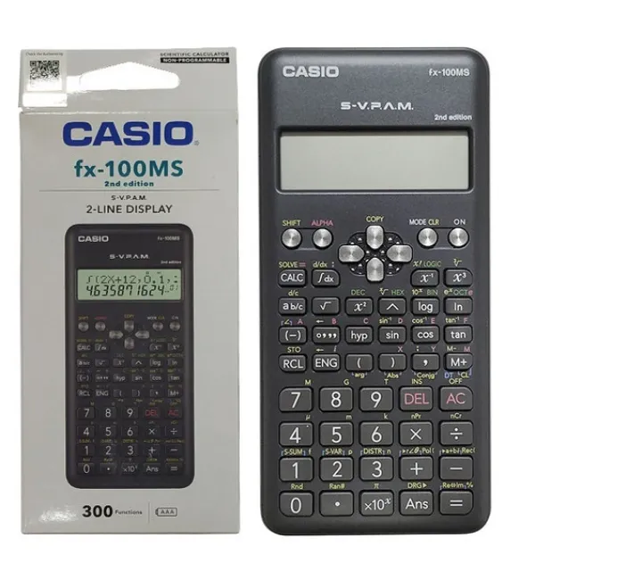 FX-100MS SCIENTIFIC CALCULATOR 300 FUNCTIONS | Lazada PH