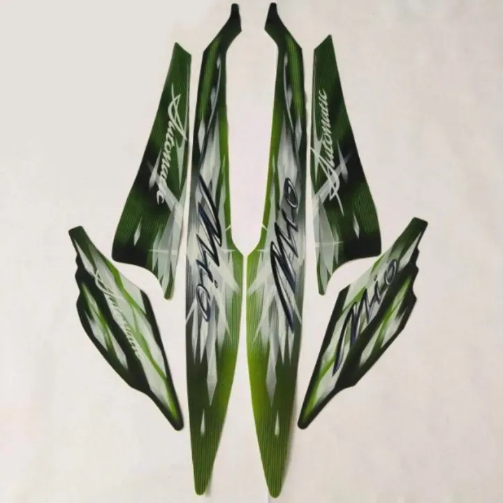 Striping Ori standar Yamaha Mio Sporty 2009 stiker bawaan body yamaha ...