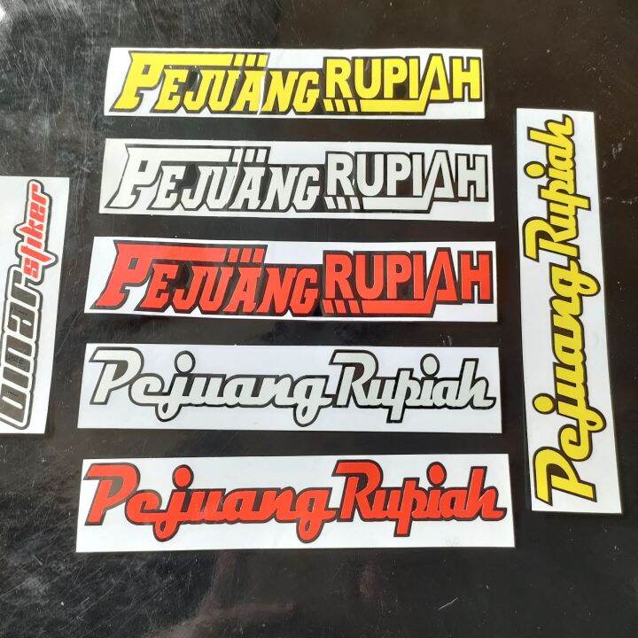 STIKER CUTTING PEJUANG RUPIAH | Lazada Indonesia