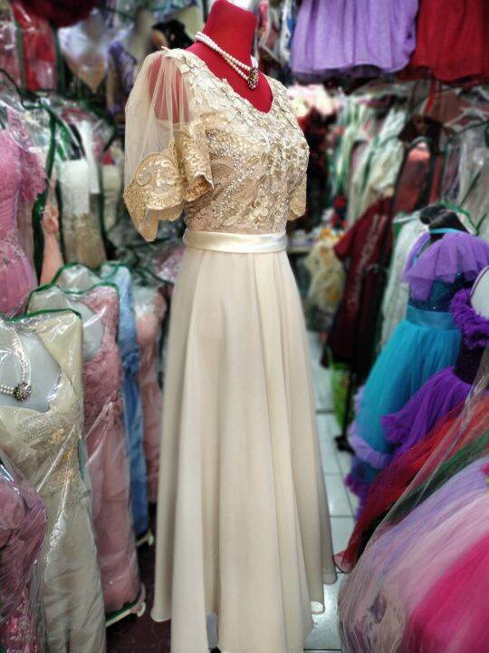 mother dress /pang ninang | Lazada PH