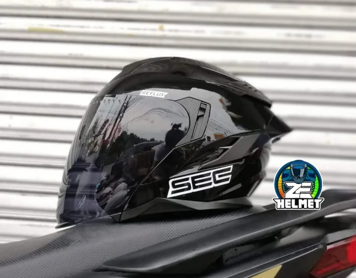 SEC REFLUX MONO HALF FACE DUAL VISOR | Lazada PH