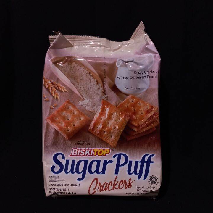 Biskitop sugar puff 280 gram 1 dus isi 12 pcs | Lazada Indonesia