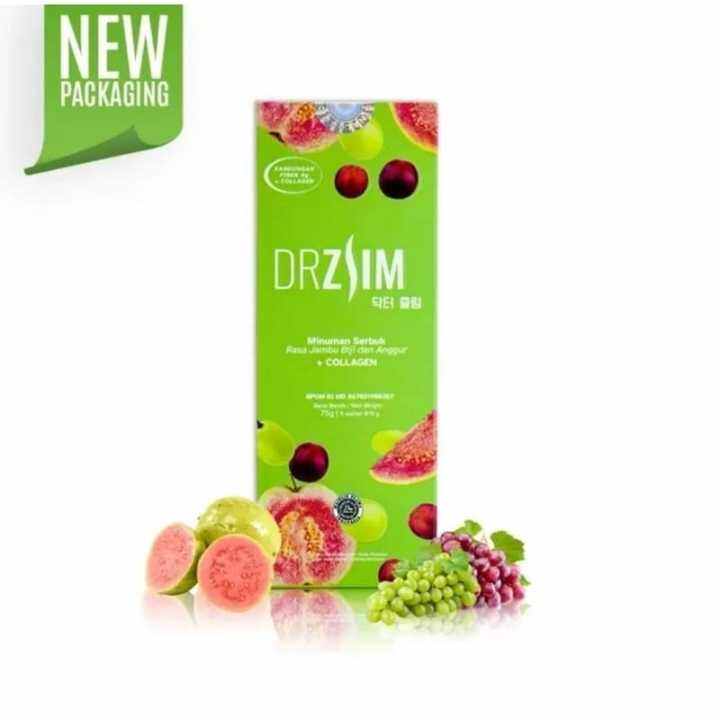 Dr zlim plus kolagen isi 5 sachet ( minuman diet dan detok) | Lazada ...