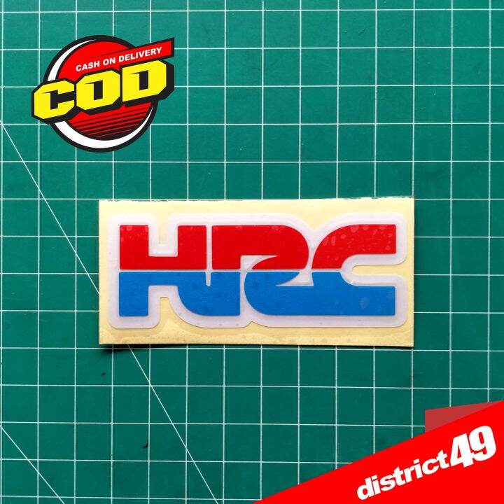 Cutting sticker HRC - Stiker cutting HRC - Stiker HRC Honda Racing Corporation - Stiker Motor ...