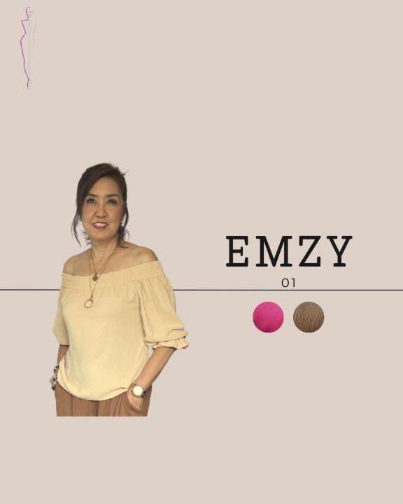 Emzy 01 Blouse | Lazada PH