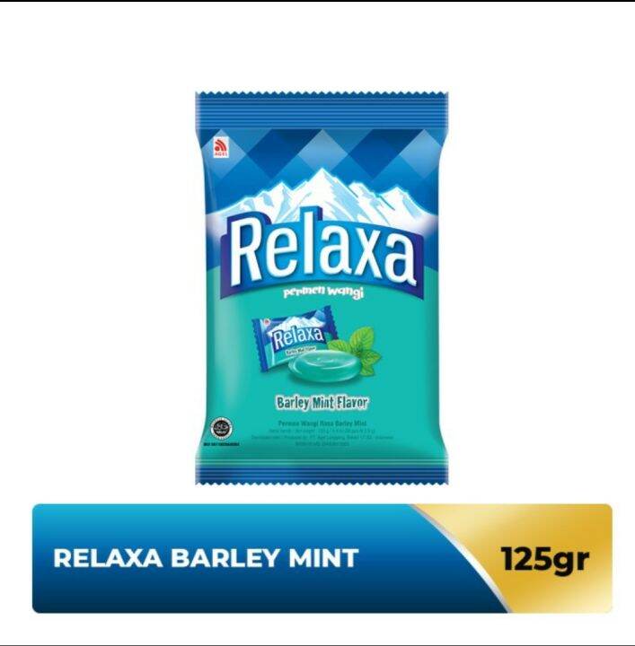 RELAXA - Permen Wangi penyegar mulut 125 gr- Zac 50 butir BARLEY MINT ...