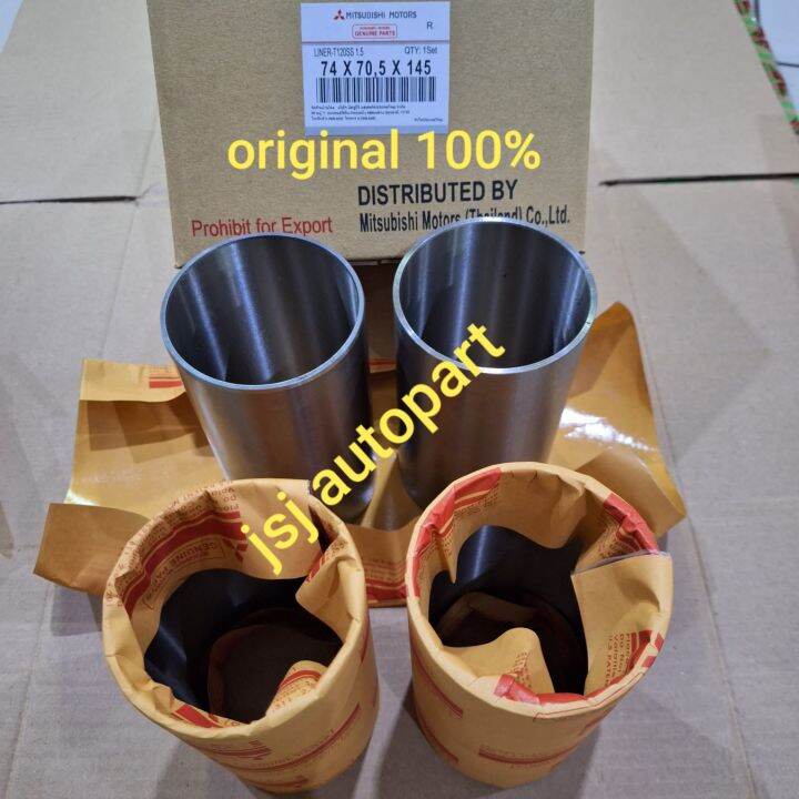 Boring Piston Liner Piston Mitsubishi T120ss Injeksi Set Original Japan ...