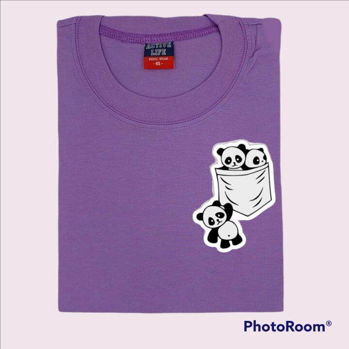Panda Pocket Design for T-shirst #001 | Lazada PH