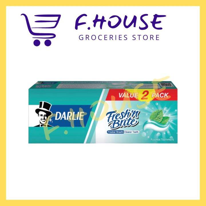 Darlie Fresh n' Brite Toothpaste Value Pack (140g x 2’s) | Lazada