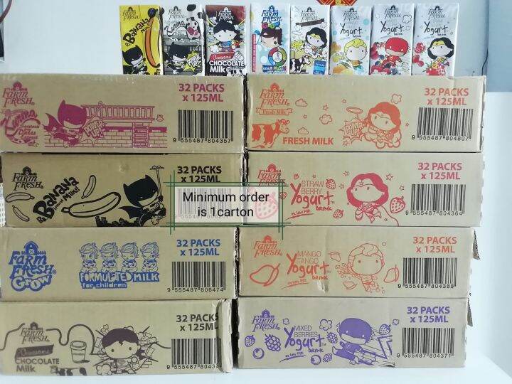 Farm Fresh UHT Milk 125ml x 32 (carton) | Lazada