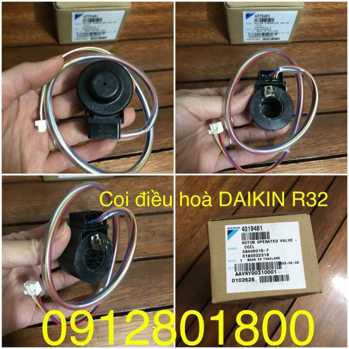 Van tiết lưu (coil) điều hoà DAIKIN gas R32 chính hãng - cuộn dây của van điện từ DAIKIN ga R32 ...