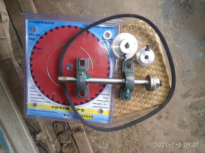 as gergaji serkel meja panjang 30cm lengkap mata gergaji 10inc | Lazada ...