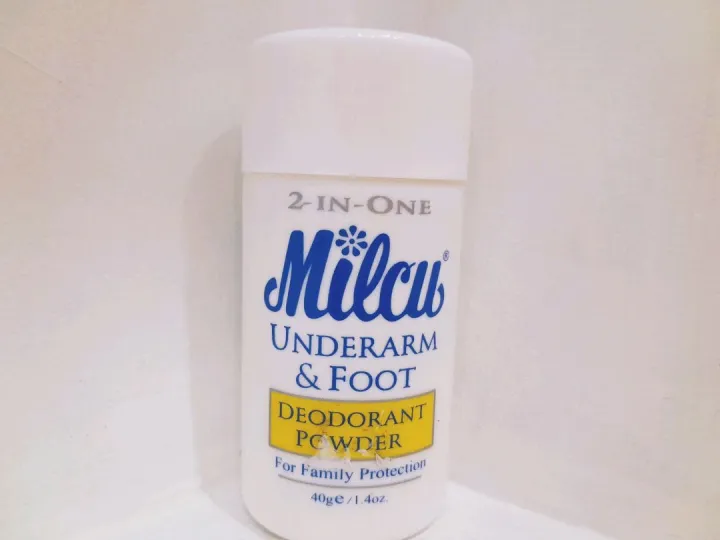 MILCU Underarm & Foot powder 40g | Lazada PH