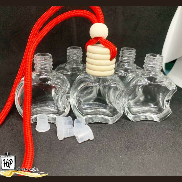 Botol Apel Parfum Mobil gantung 10ml Botol Parfum Mobil Kosong Apel ...