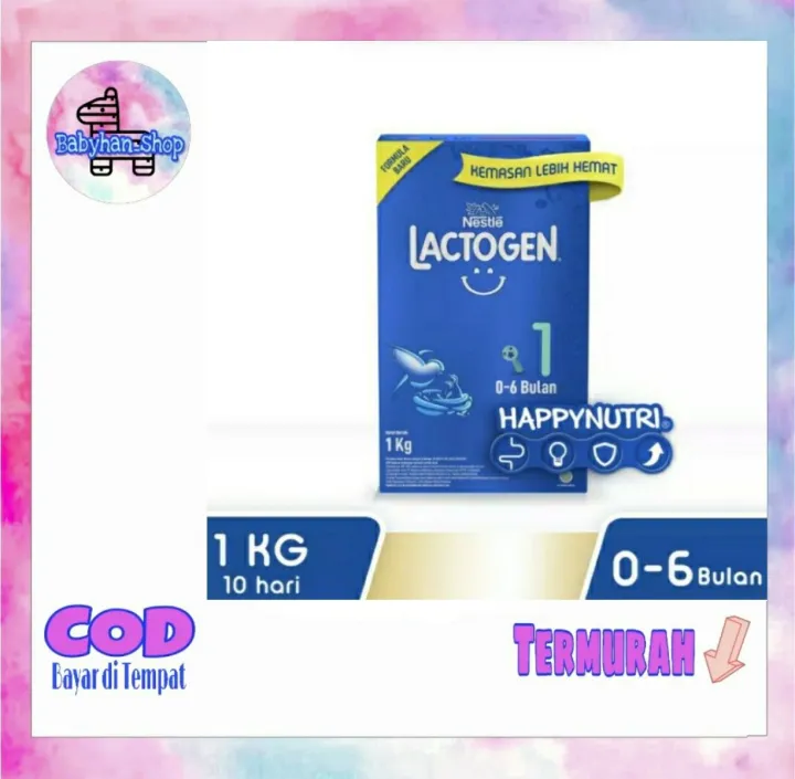 Nestle Lactogen 1 Susu Formula 0-6 Bulan Box 1 kg | Lazada Indonesia