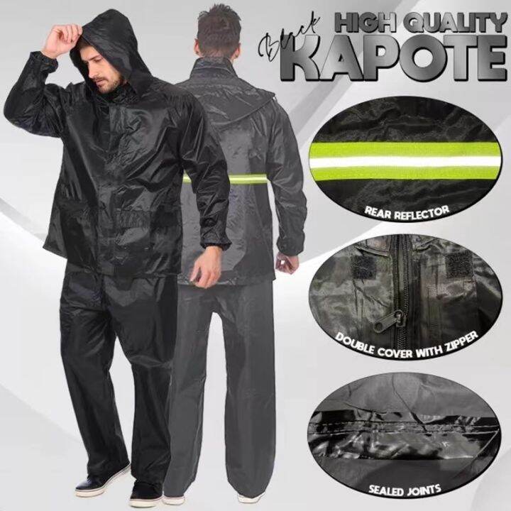 BEST SELLING RAINCOAT, KAPOTE, WITH BAG 100% WATER PROOF, BEST FOR ...