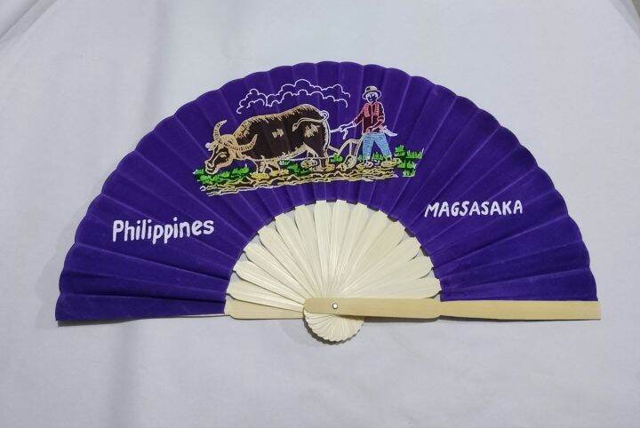 Philippine souvenir (Handpainted Fan) | Lazada PH