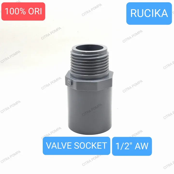 RUCIKA SDL 1/2" AW / VALVE SOCKET 1/2" AW / SOCK DRAT LUAR 1/2" AW ...