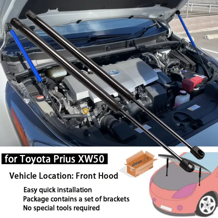 For Toyota Prius (XW50) 2015-2022 Two Sides Auto Front Hood Bonnet ...