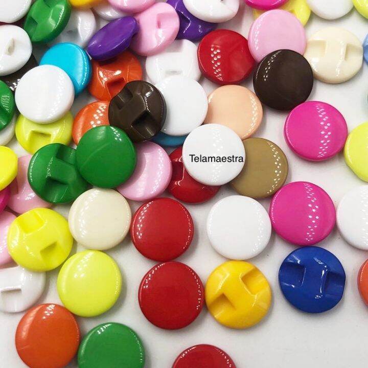Nips Button Polyester Buttons 15mm [sold per 6pcs] | Lazada PH