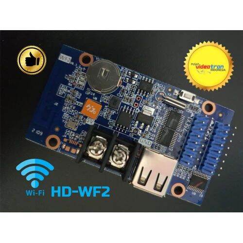 Controller Huidu HD-WF2 Wifi RGB Full Color Running Text Panel P10 ...