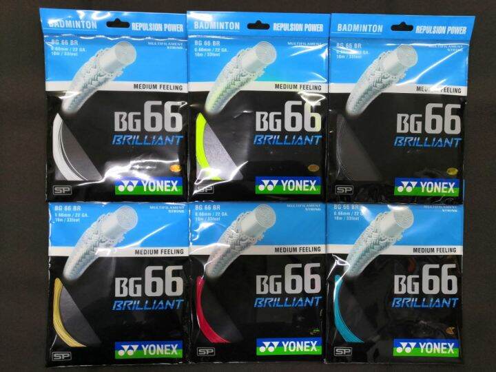 YONEX BG66 BRILLIANT STRING BADMINTON | Lazada