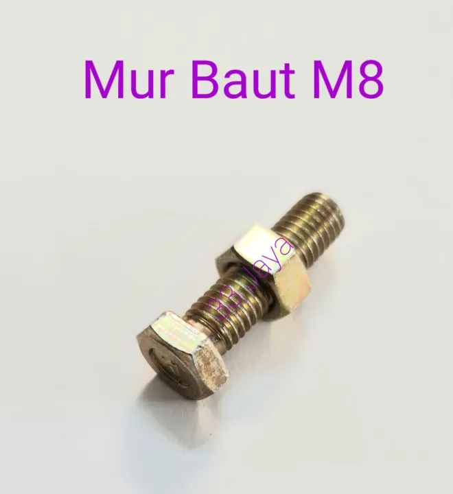 Mur Baut M8 x30 mm Per Set | Lazada Indonesia