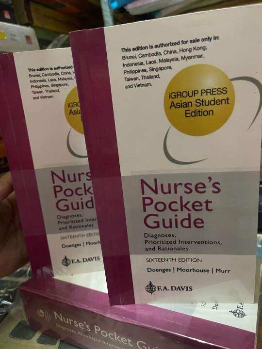 Nurses pocket guide 16th edition | Lazada PH