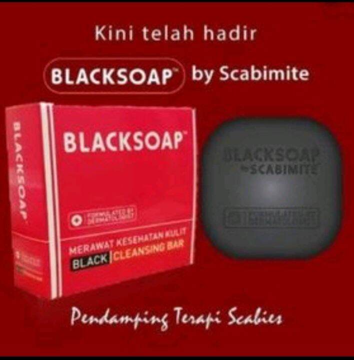 Black Soap by Scabimite 60gr | Lazada Indonesia
