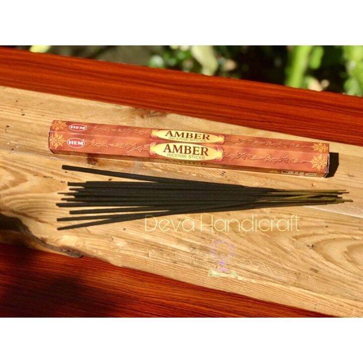 HEM Amber Incense (20 Sticks) | Lazada PH