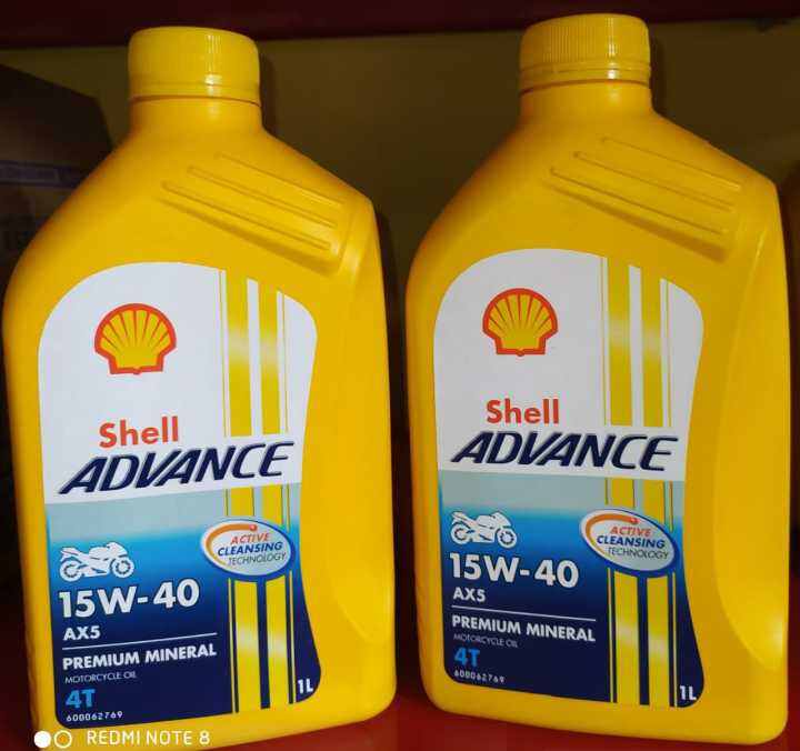 Shell Advance Ax5 4T 1L CKD | Lazada Indonesia