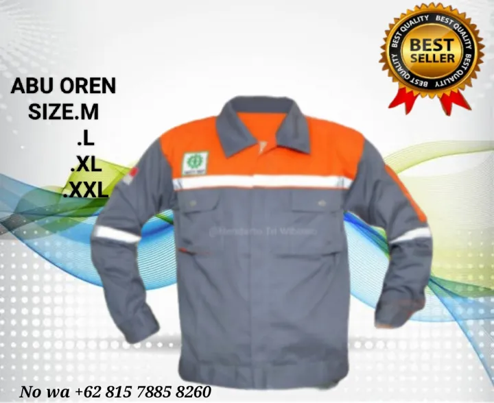 Wearpack safety K3/pakaian kerja/APD/Baju proyek/Kantor/pabrik | Lazada ...
