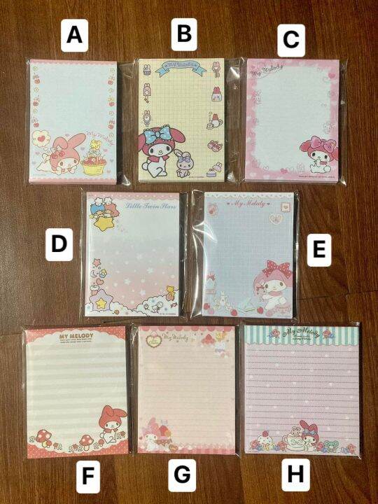 My Melody Twin Stars Note pad | Lazada PH
