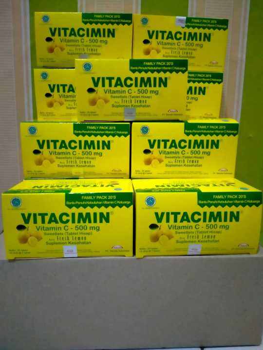 vitacimin lemon 20tab | Lazada Indonesia
