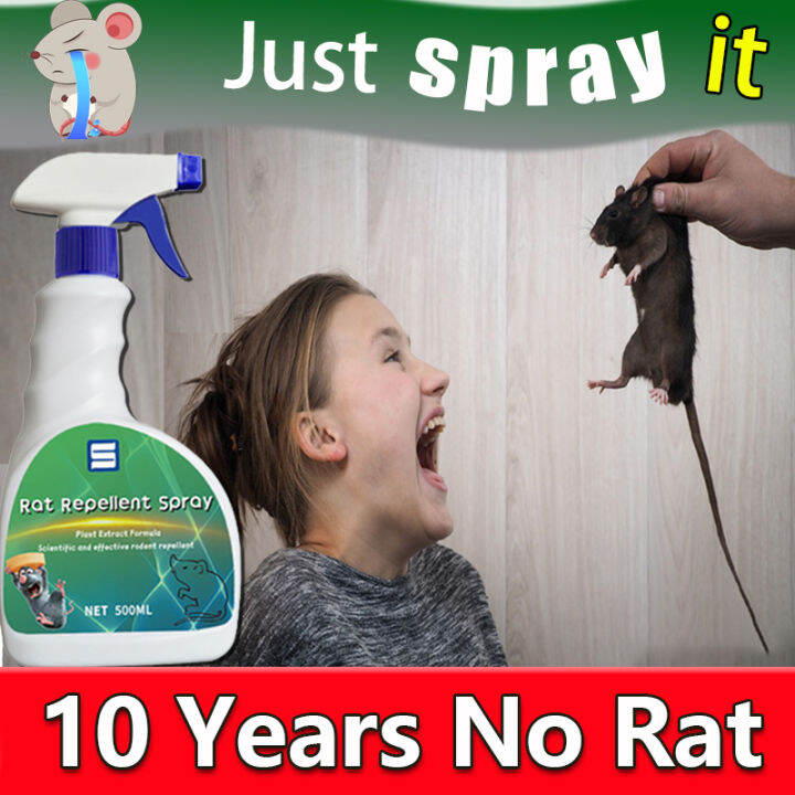 1000m No rats!🐁BY Rat off spray Rat repellent spray tikus Plant extract ...