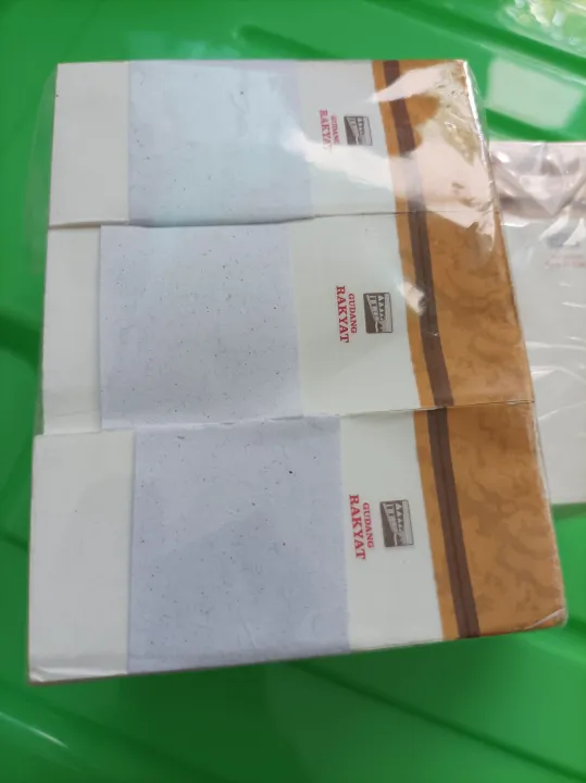 Kertas Papir Manis Pabrikan Gudang Rakyat 1 Bendel 2000 Lembar | Lazada ...