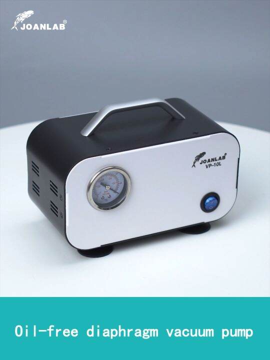 JOANLAB DC 12v ปั๊มสุญญากาศไดอะแฟรมไร้น้ำมันขนาดเล็กปั๊มกรองในห้องปฏิบัติการปั๊มแรงดันลบแบบพกพา ...