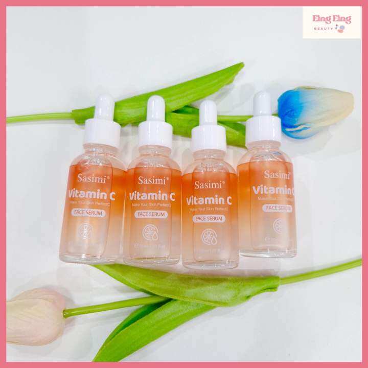 Sasimi Vit C Face Serum เซรั่ม สูตรวิตามินซี ช่วยบำรุงผิวหน้าให้กระจ่าง ...