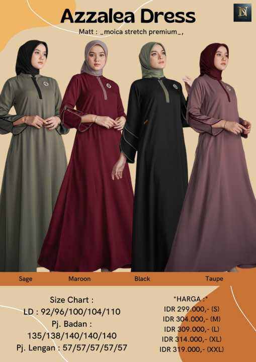 AZZALEA DRESS Nadheera Luxury | Lazada Indonesia
